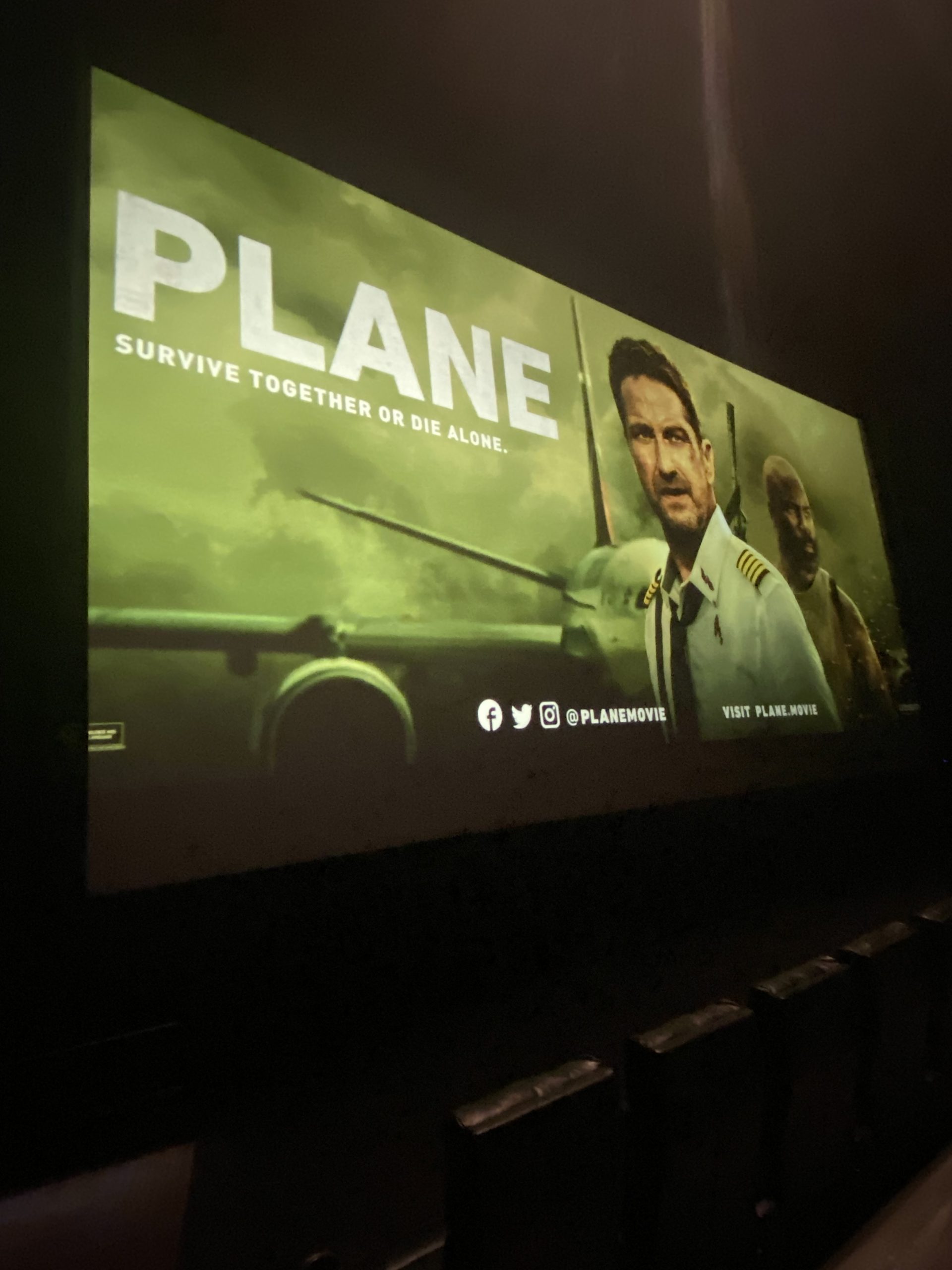 Movie Review: A clip of a simple airplane thriller called Plane - The ...
