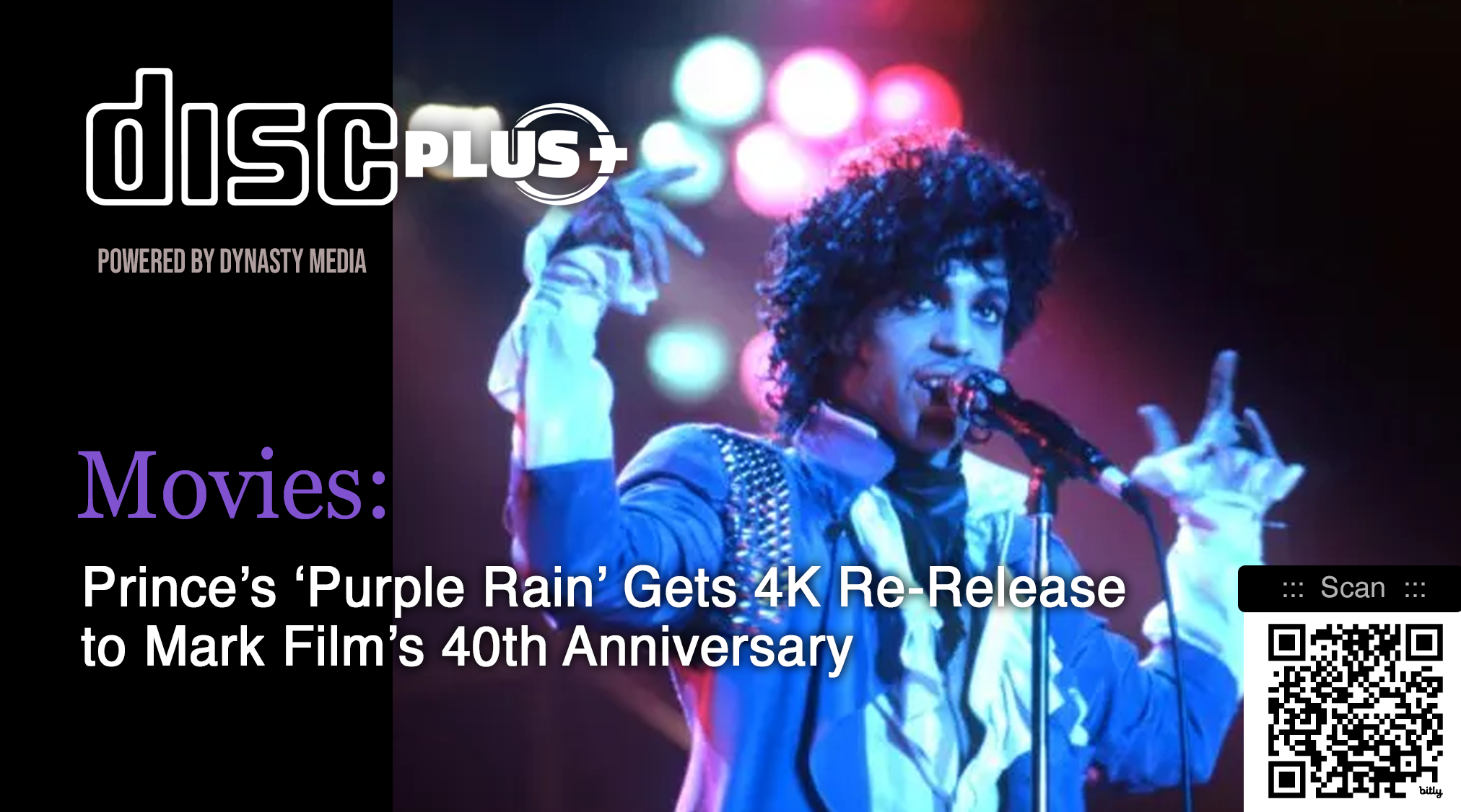 #DISCPlus: Prince’s ‘Purple Rain’ Gets 4K Re-Release to Mark Film’s ...