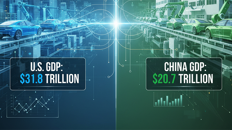 China GDP vs US GDP: The 2026 Economic Showdown - The Narrative Matters